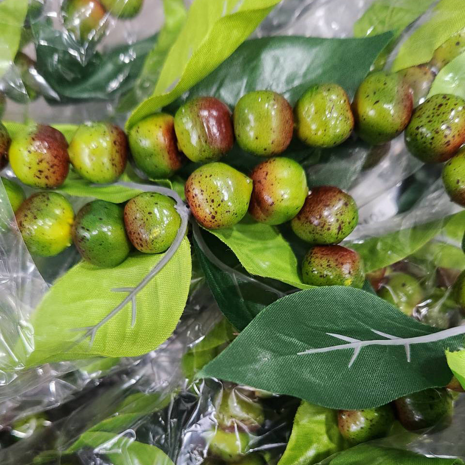 Hawaiian Hula Supplies Flower Lei (Long) [Mokihana Green/Long ...