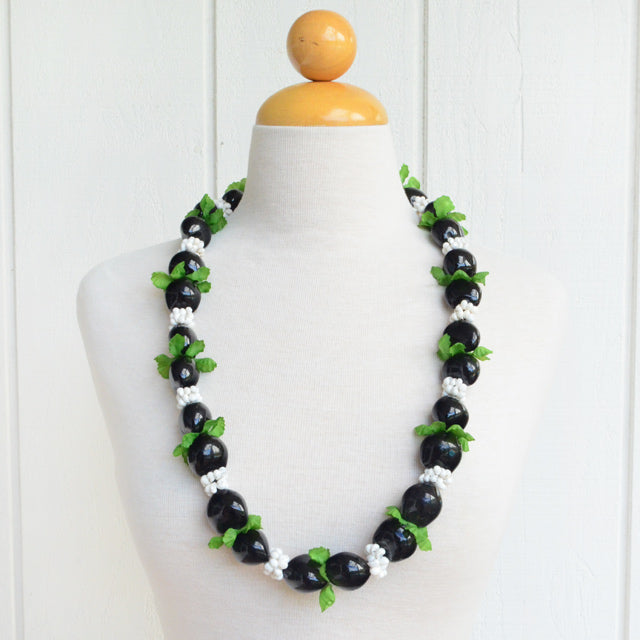 Hawaiian Hula Supplies Kukui Shell Ray [White Mongo Shell w/Leaf ...