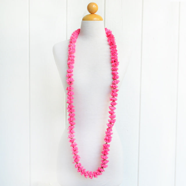 Hawaiian Hula Supplies Flower Lei (Long) [Mini Carnation/Long ...