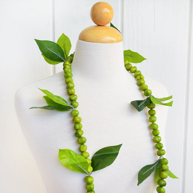 Hawaiian Hula Supplies Flower Lei [Mokihana Green] – Halehawaiian