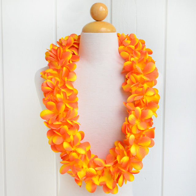 Hawaiian Hula Supplies Flower Lei [New Plumeria/Double] – Halehawaiian