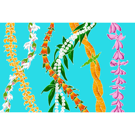 Hawaiian pareo [Hawaiian lei] – Halehawaiian