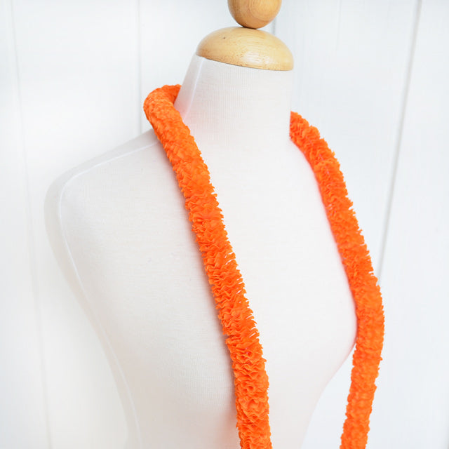 Hawaiian Hula Supplies Flower Lei (Long) [Ilima Royal/Long] – Halehawaiian